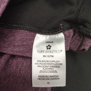 Tuff Athletics | Pants & Jumpsuits | Tuff Athletics Purple And Black ...